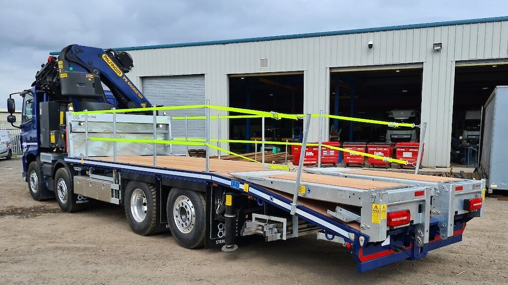 New Heavy Lift 32T Truck Joins the Team | D H Marine (Shetland) Ltd